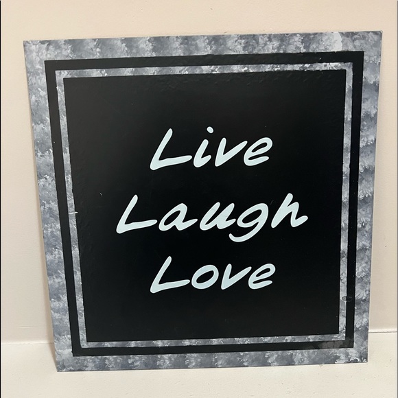 Wall Decor | Live Laugh Love Sign | Poshmark